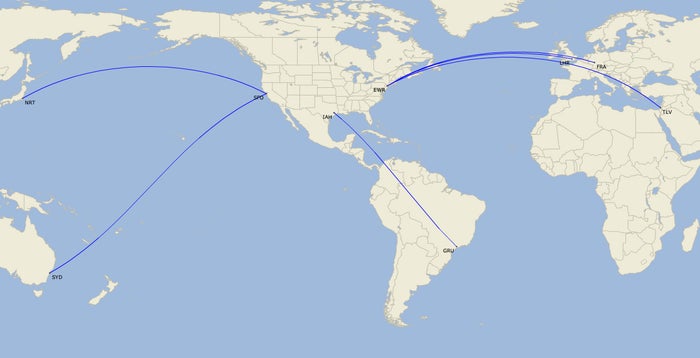 These are the long-haul routes U.S. airlines plan to fly in April
