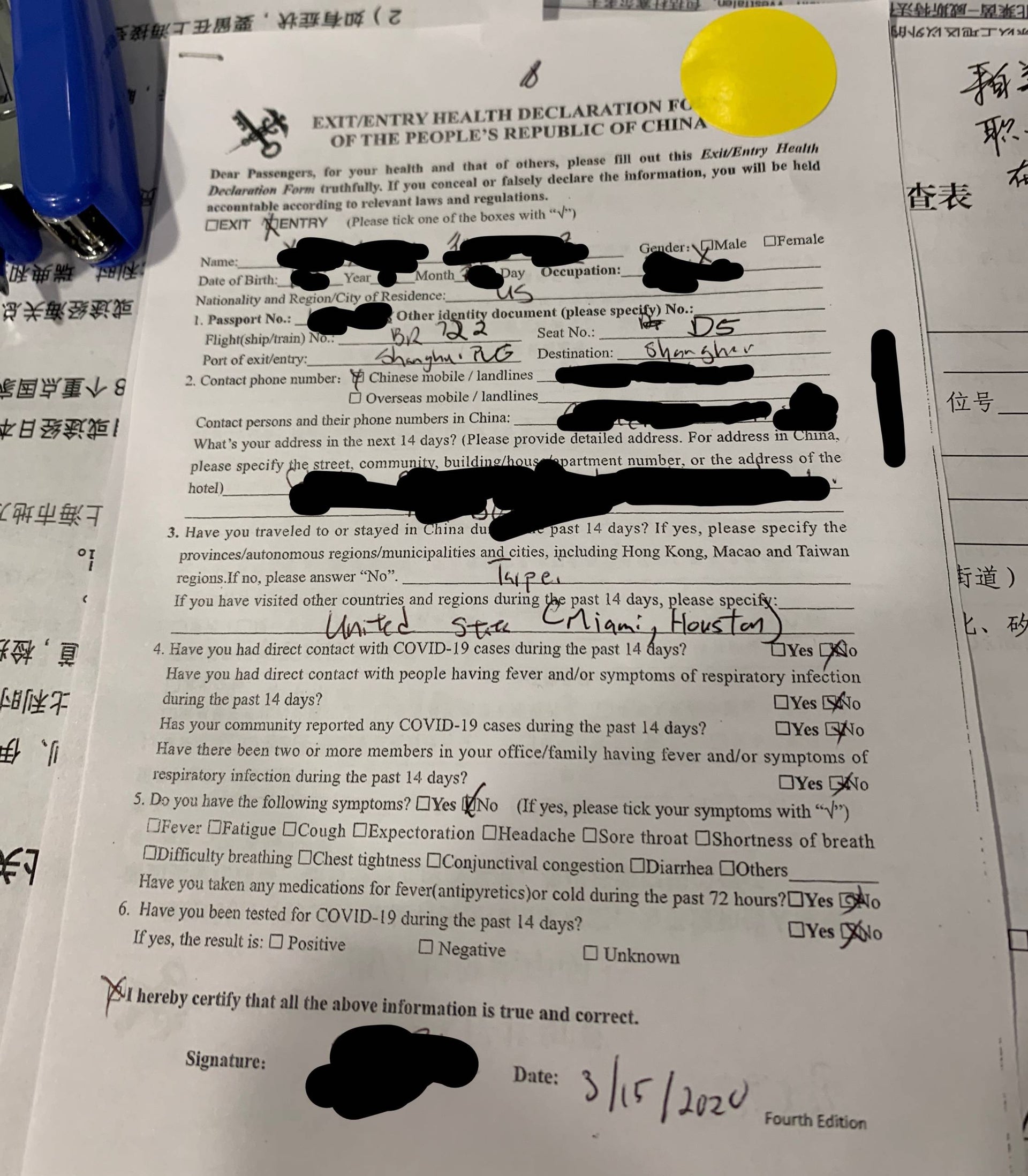 The stark differences in coronavirus screening at airports in Shanghai ...