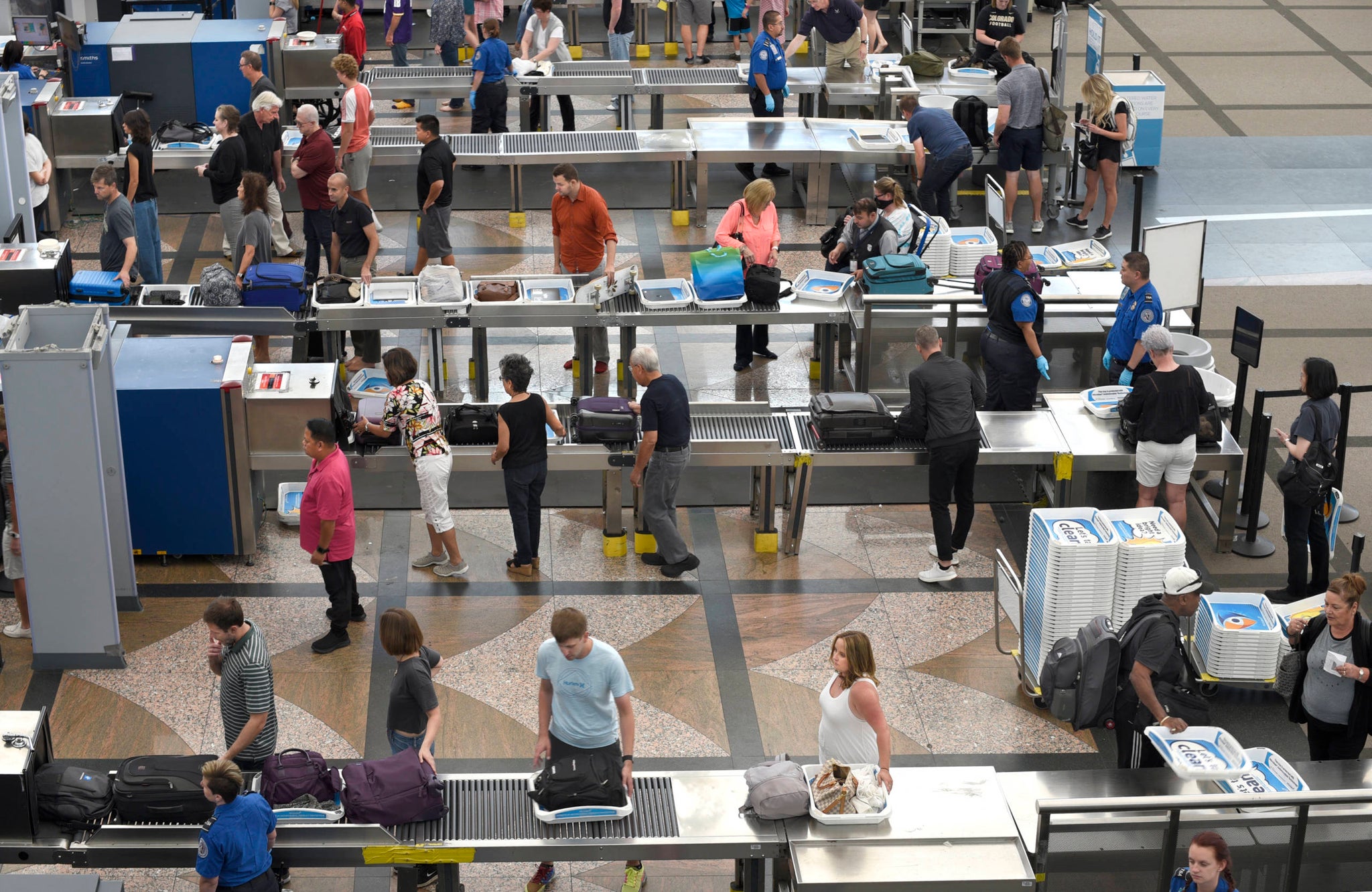 TSA passenger screening numbers are getting closer to normal - The ...