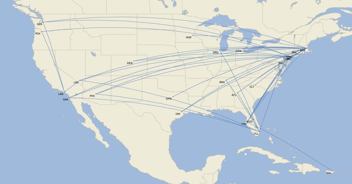 JetBlue, Spirit make second attempt to suspend flights to 16 hub airports
