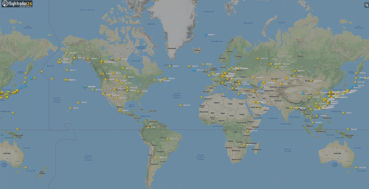 There were only 6 Airbus A380s airborne in the entire world today - The ...