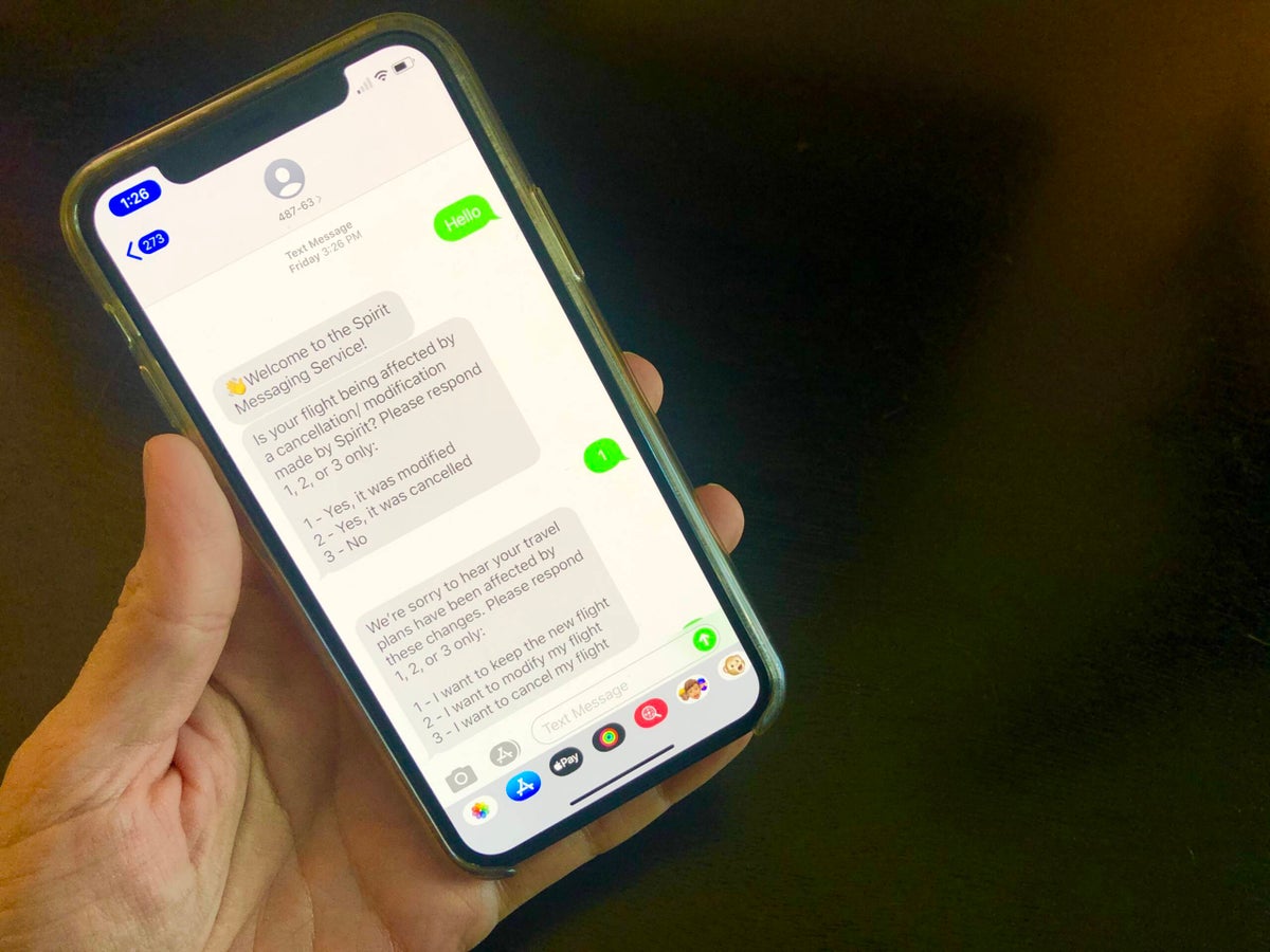 It's possible to refund a Spirit Airlines ticket via text message - The ...