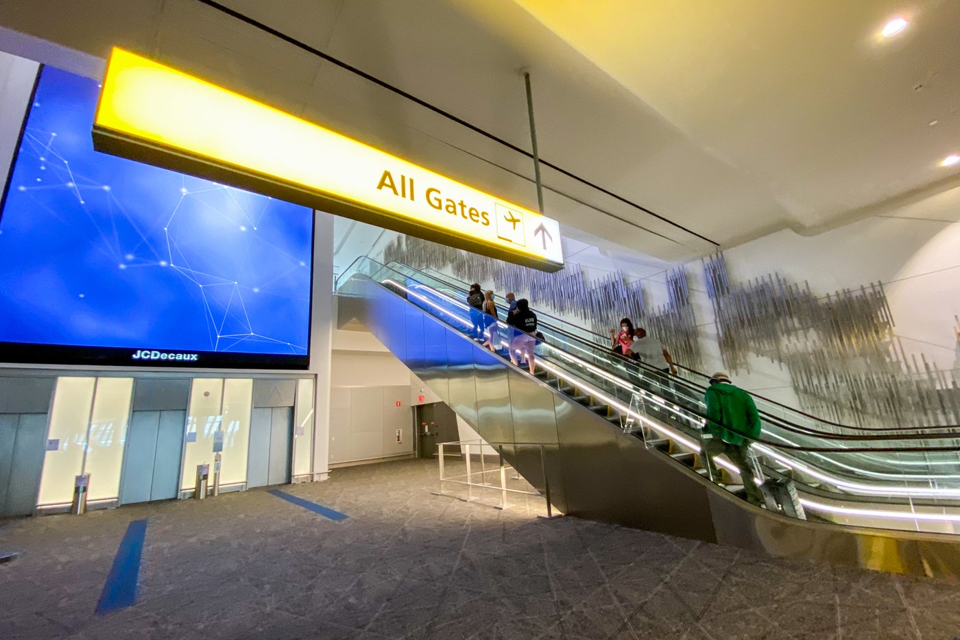 Hard to believe you're at LGA: Flying from the new terminal B