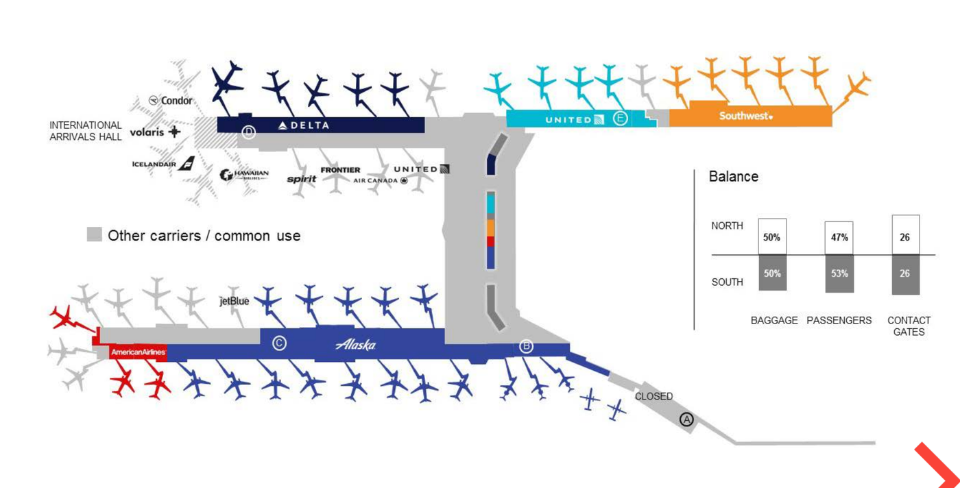 Portland Airport opens new concourse for Southwest
