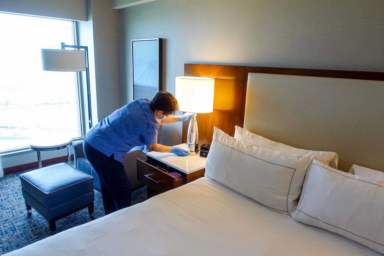 An inside look at how Hilton is cleaning hotel rooms between guests ...