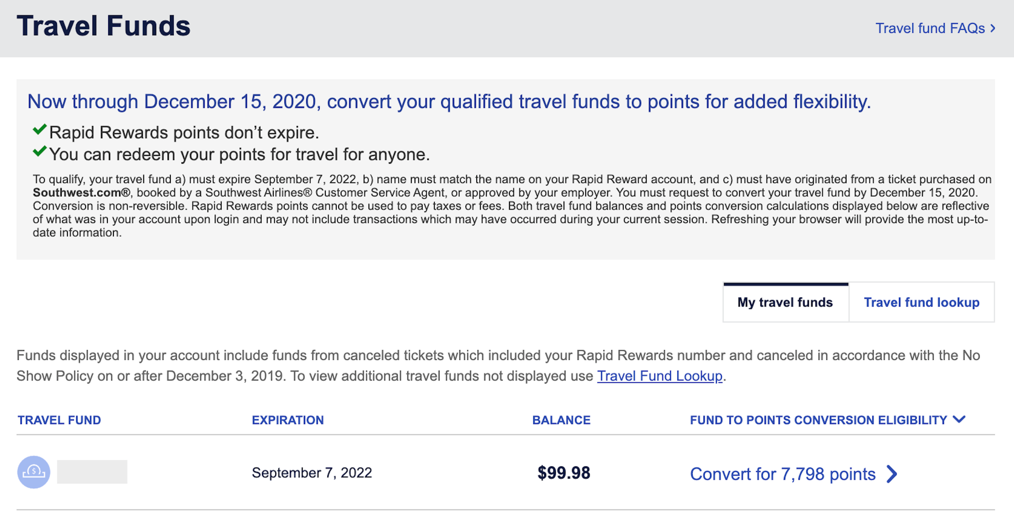 Ends today: Southwest now lets you convert vouchers into points — but ...