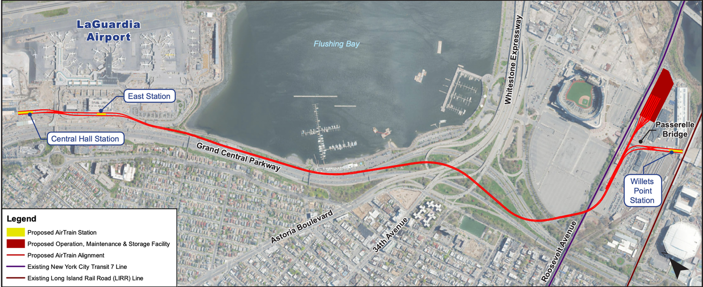 LaGuardia Airport AirTrain given the green light by FAA