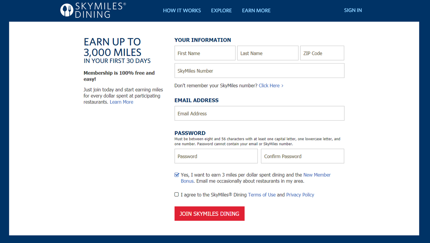 Earn Delta miles with SkyMiles Dining - The Points Guy