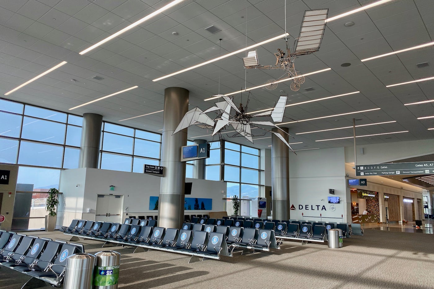 Your first look at Salt Lake City's brand-new terminal