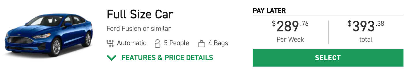 Several new car rental Amex Offers now available, including Hertz and Avis