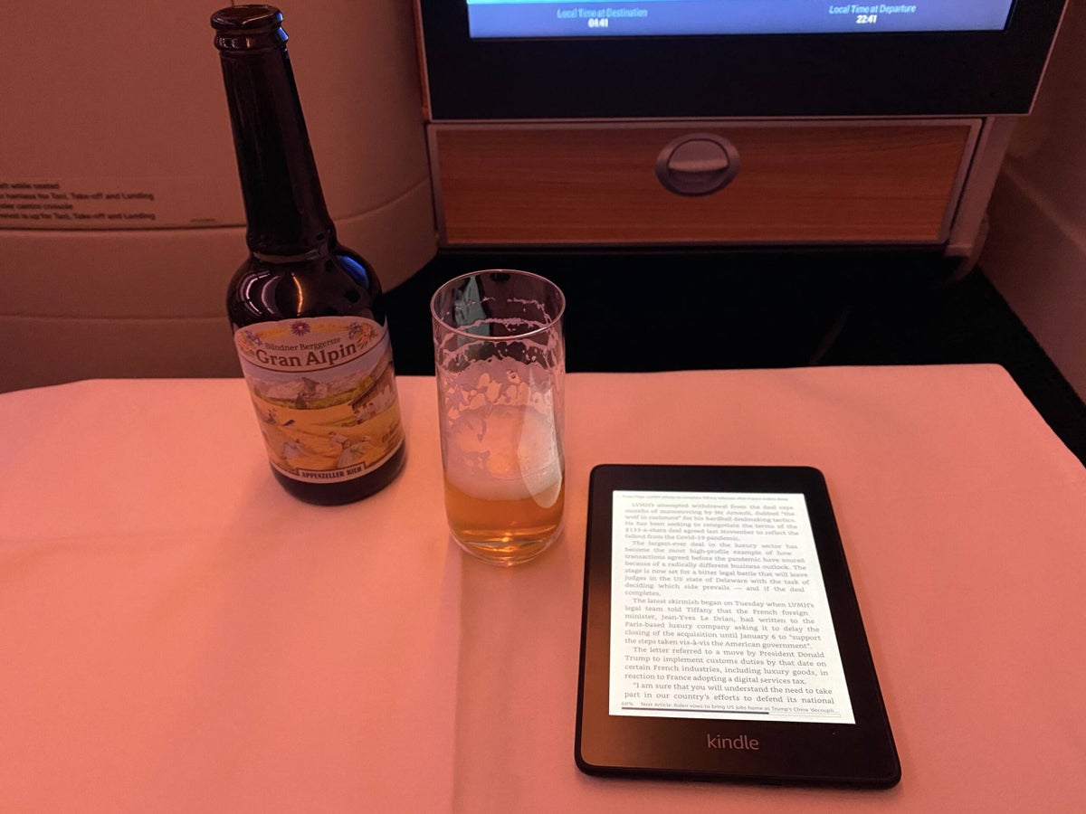 This is why I won't miss the airplane beverage cart - The Points Guy