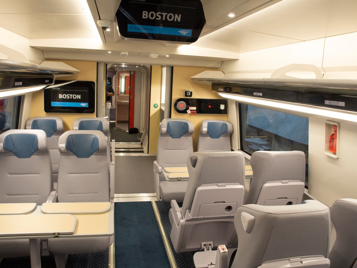 The brand new Amtrak Acela fleet is coming; Here's a first look inside ...