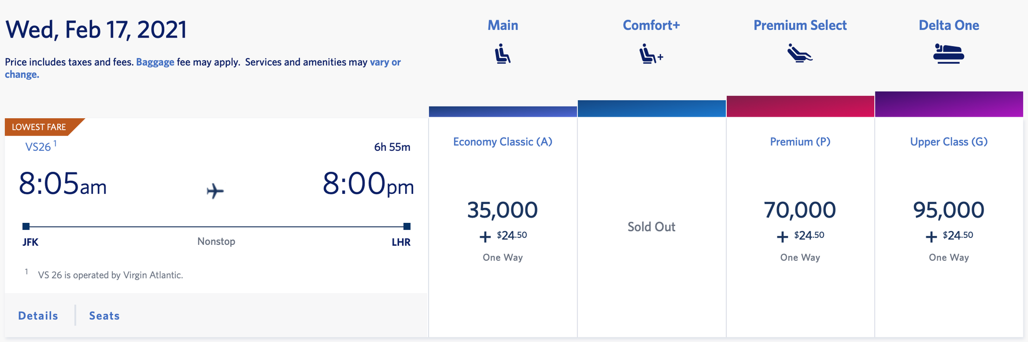 Delta increases partner awards and introduces close-in booking premium ...