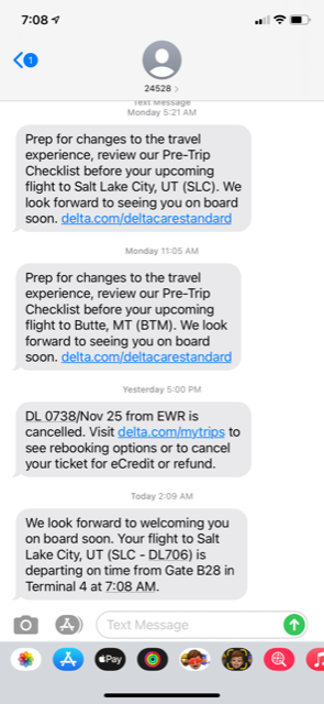 Delta Air Lines cancelling hundreds of flights over Thanksgiving ...