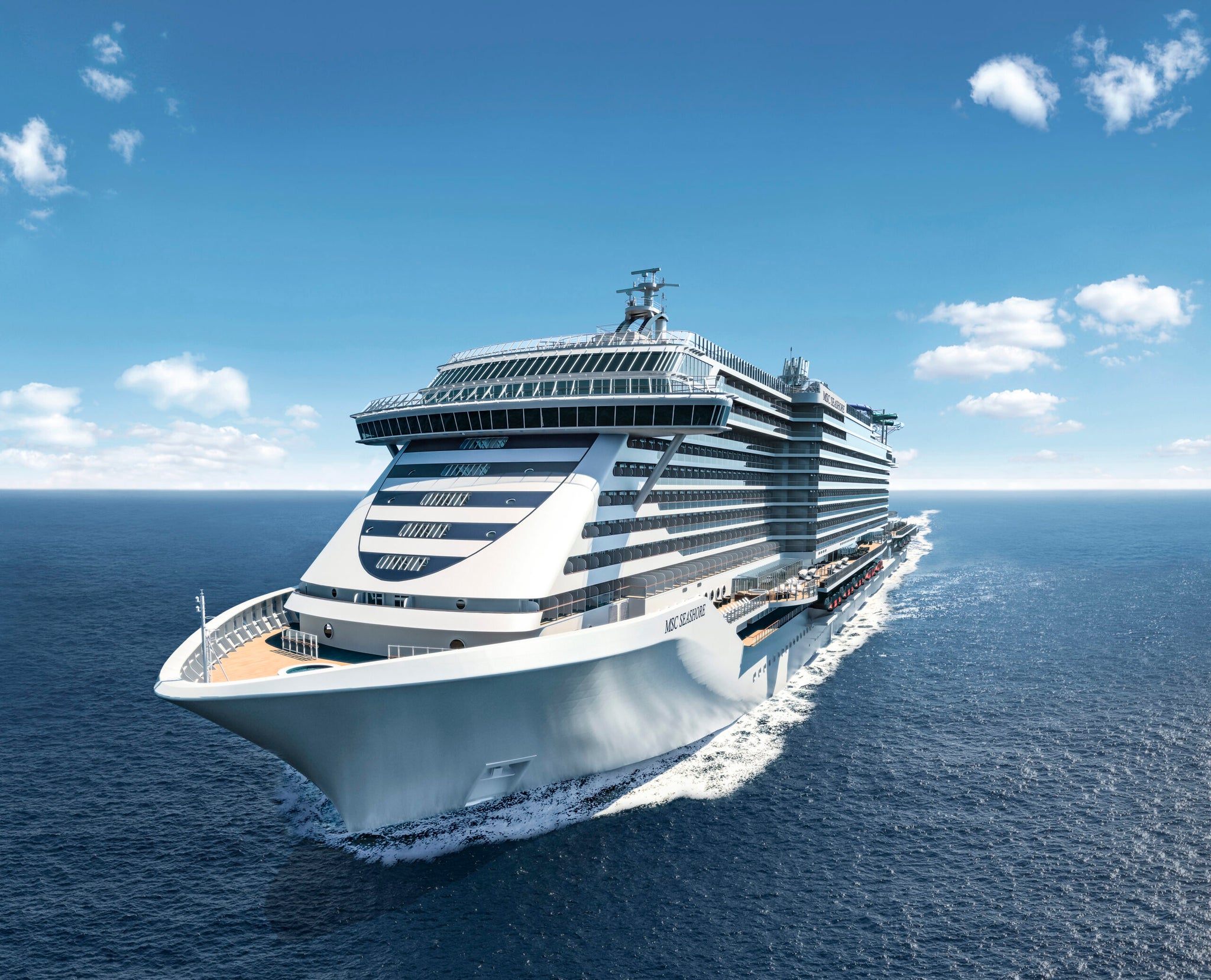MSC Cruises' new ship, MSC Seashore, sails first cruise in Med - The ...