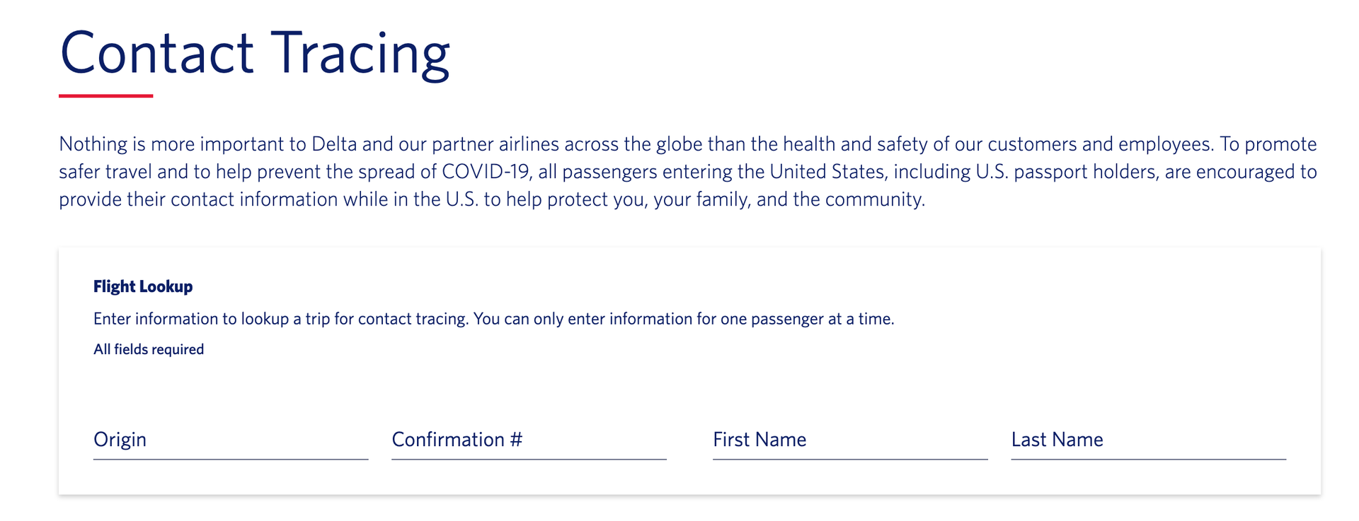 Delta's latest anti-coronavirus measure is contact tracing - The Points Guy