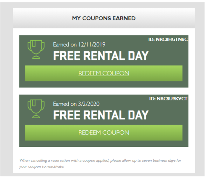 National car rental not being flexible about expiring certificates