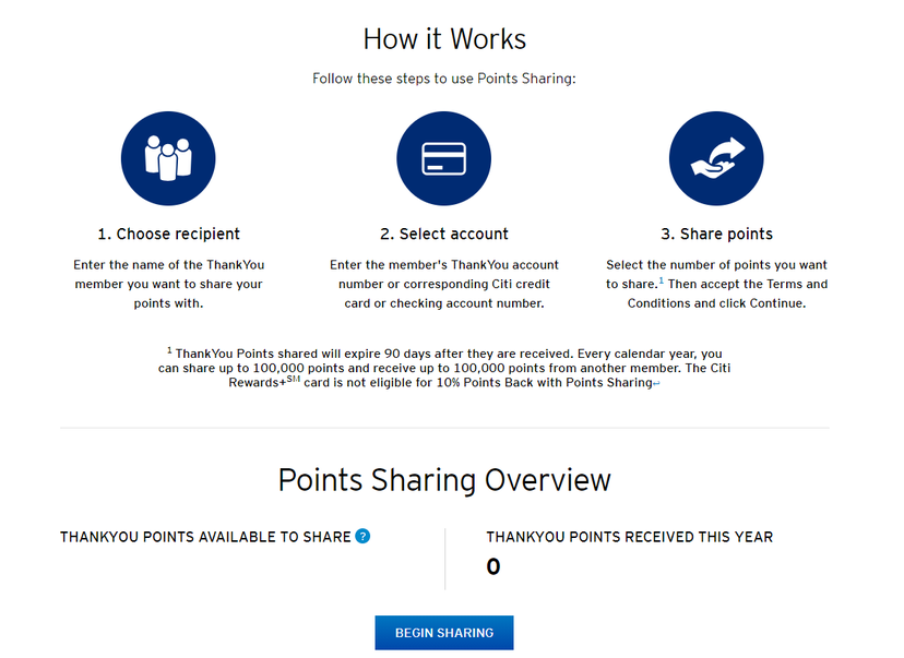 How and why to transfer your Citi ThankYou Rewards points to another ...