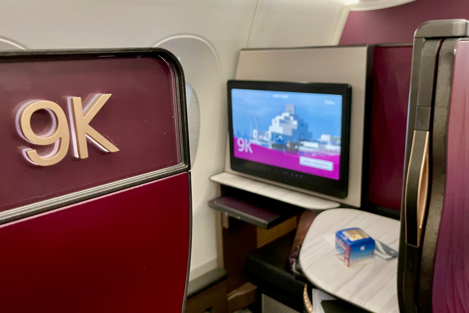 Flying Qatar's Qsuite business class on the inaugural San Francisco ...