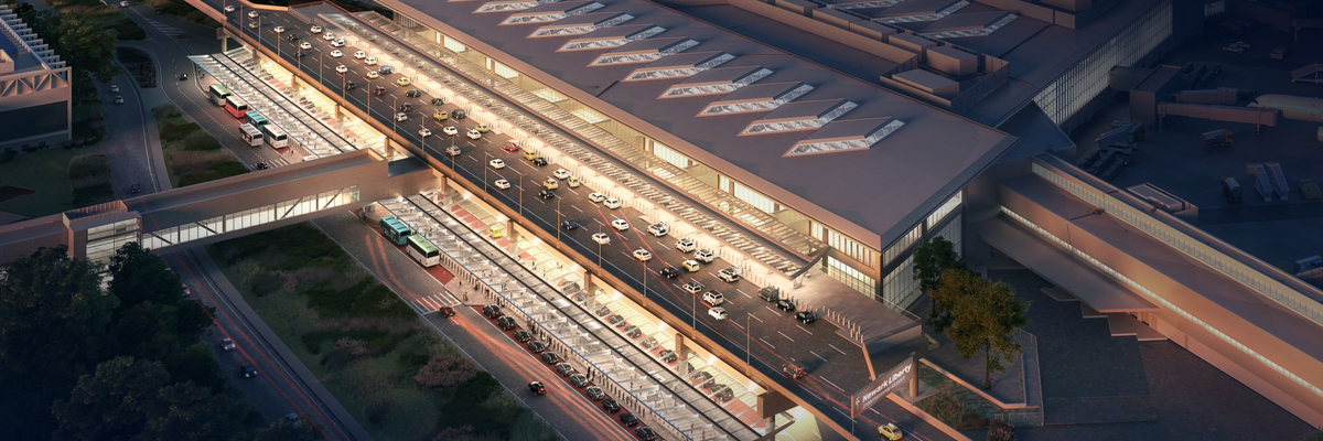 Newark's new Terminal One is on track and will receive 2 bonus upgrades ...