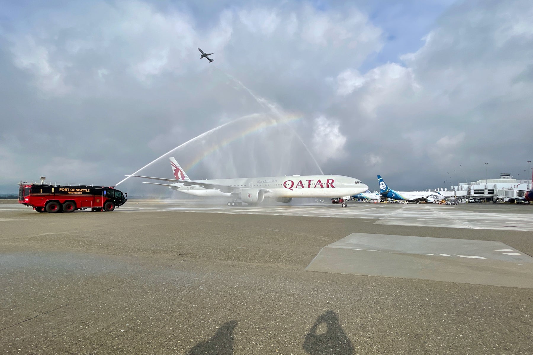 Qatar Airways' new Seattle flight takes off, solidifies partnership ...