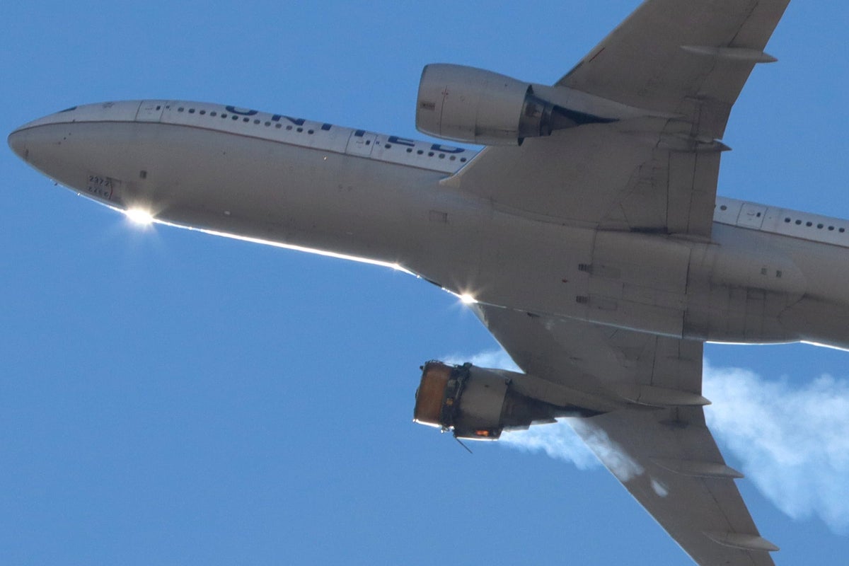 Following engine fire, United 777 rains debris on Denver suburbs - The ...