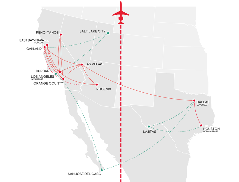 JSX CEO announces new routes and discusses the future of semiprivate ...