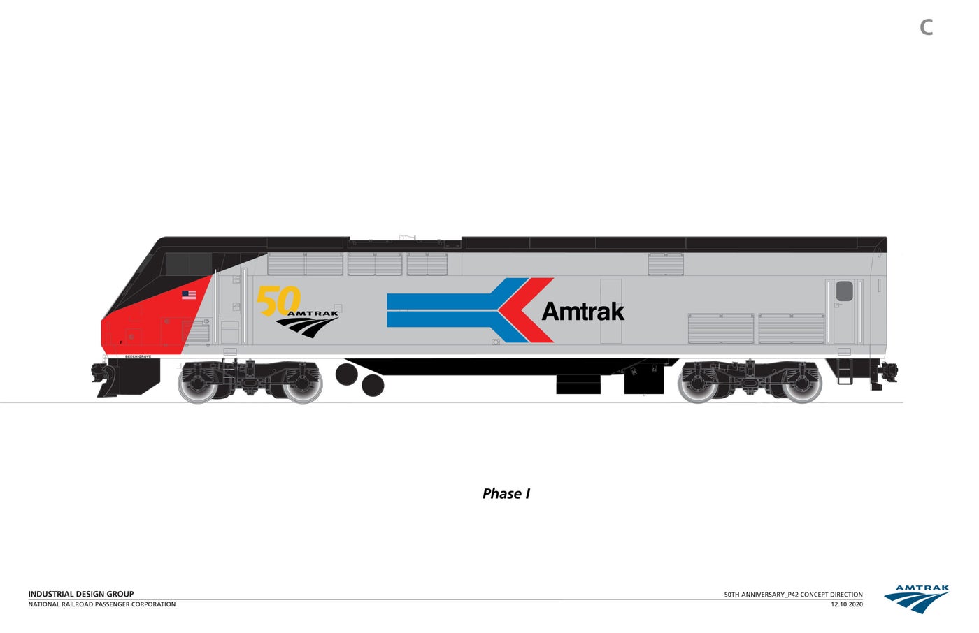 Trainspotter delight: Amtrak to unveil 6 special liveries for 50th ...