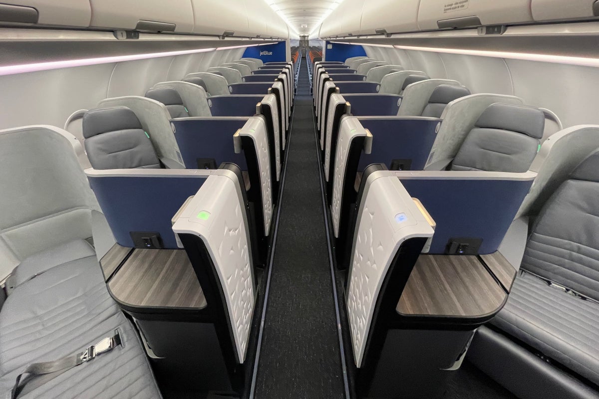 Take a tour of JetBlue's brand-new A321neo Mint business class - The ...