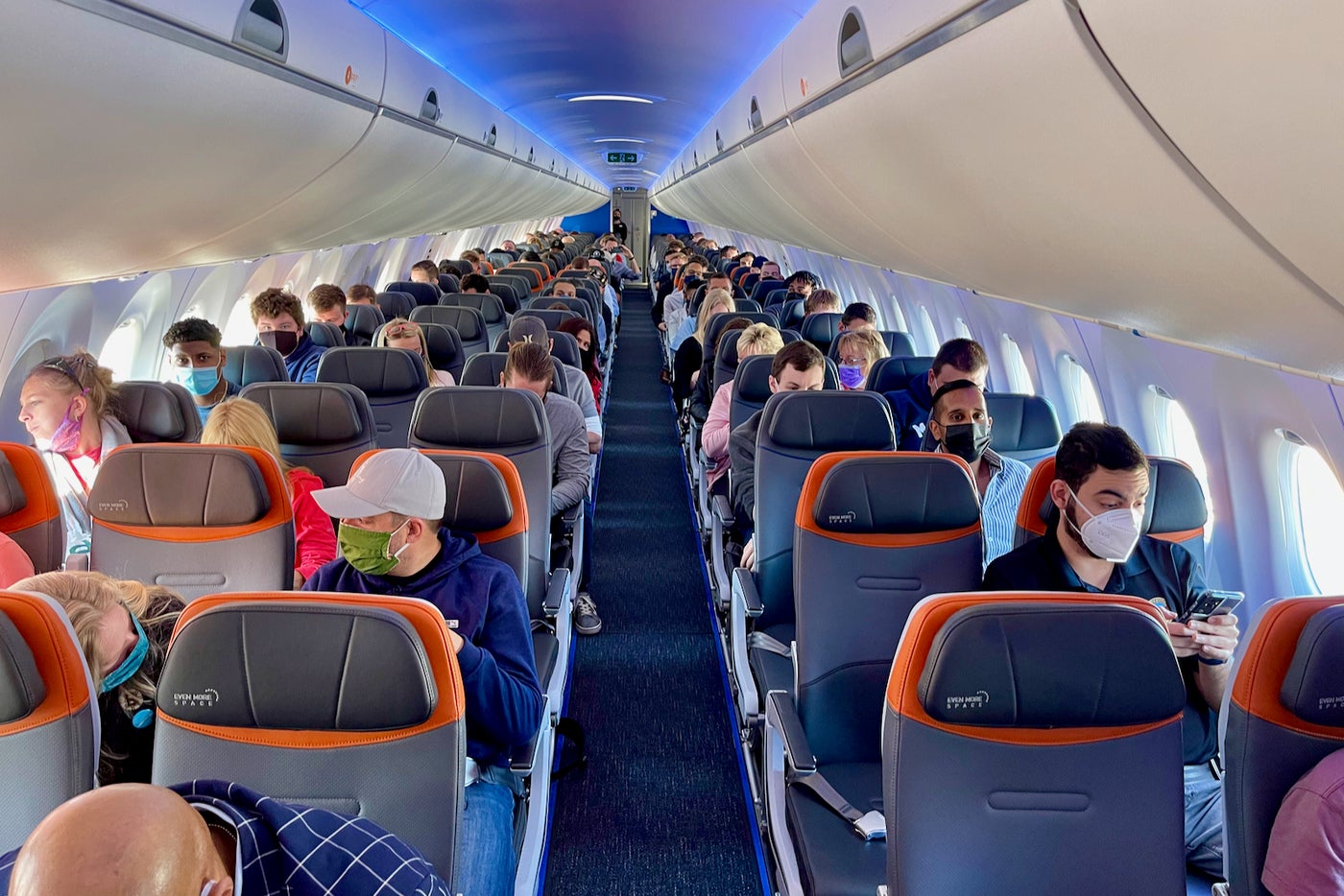 Inside JetBlue's Airbus A220-300 inaugural flight
