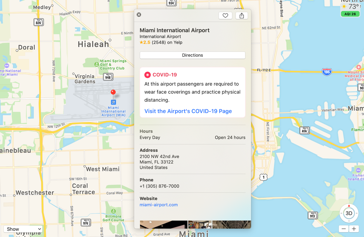 You can now check Apple Maps for COVID-19 travel guidance before you ...