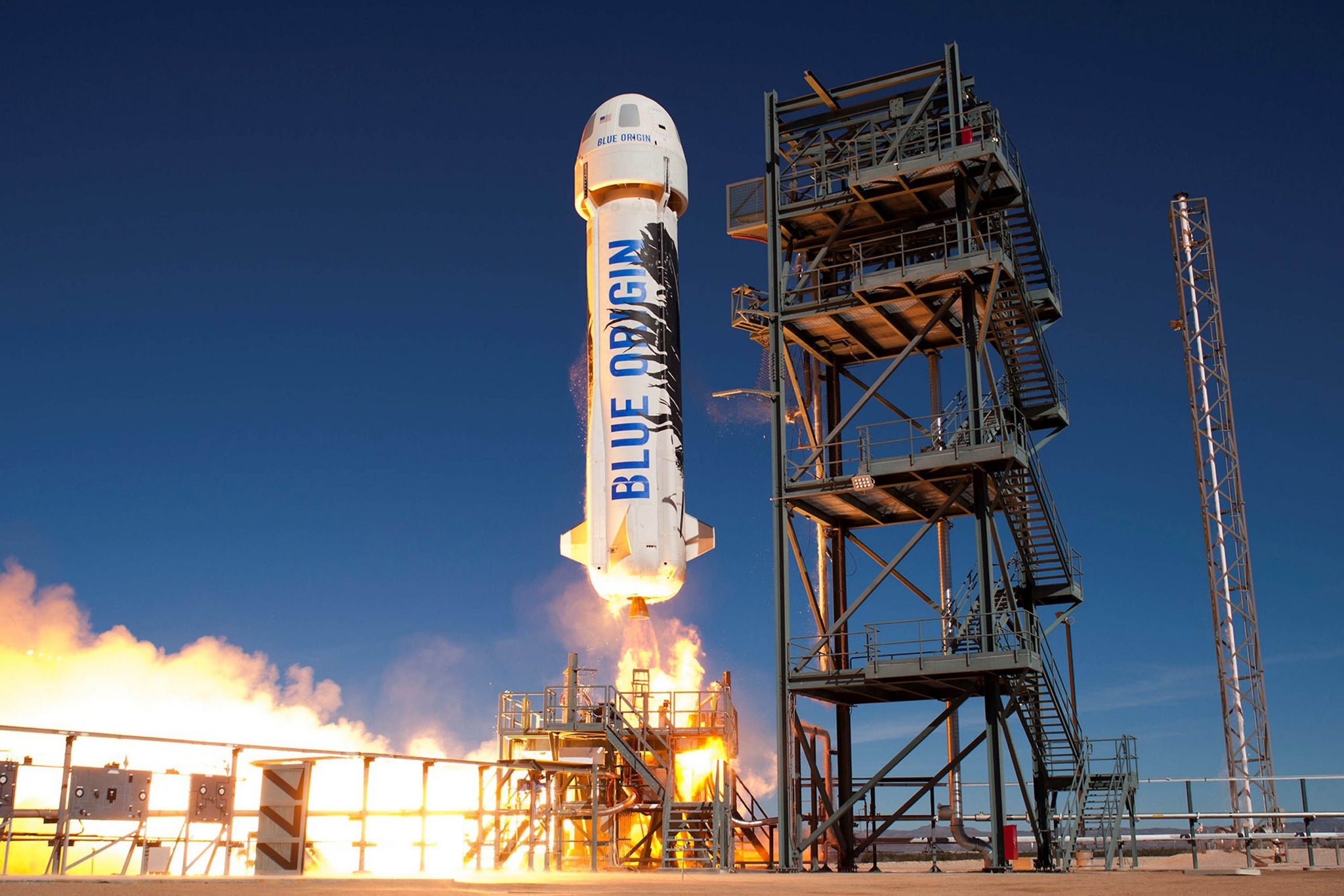 Here's your chance to bid for a seat on Blue Origin's first passenger ...