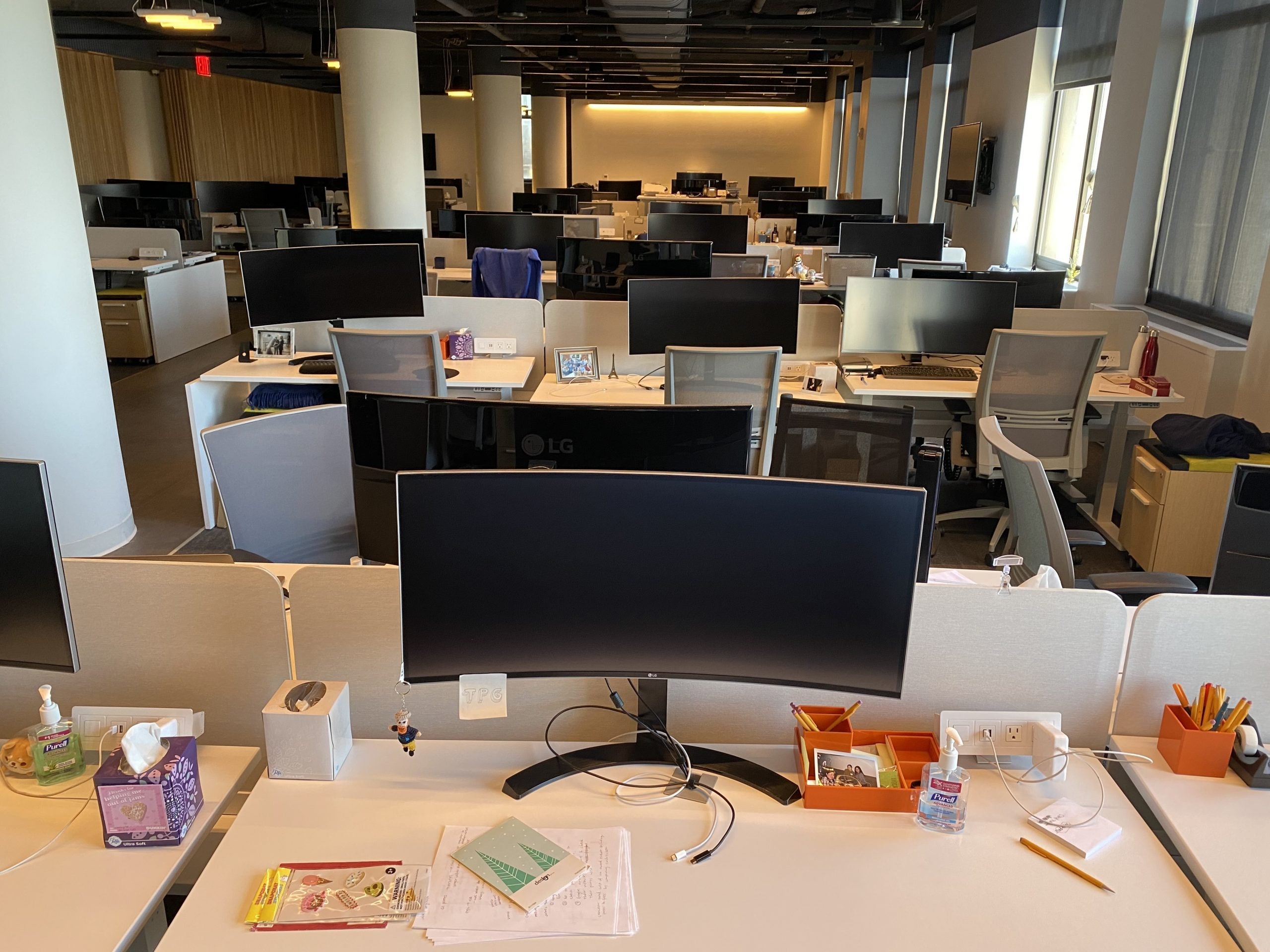 I took my first step into an office and simultaneously traveled back in ...