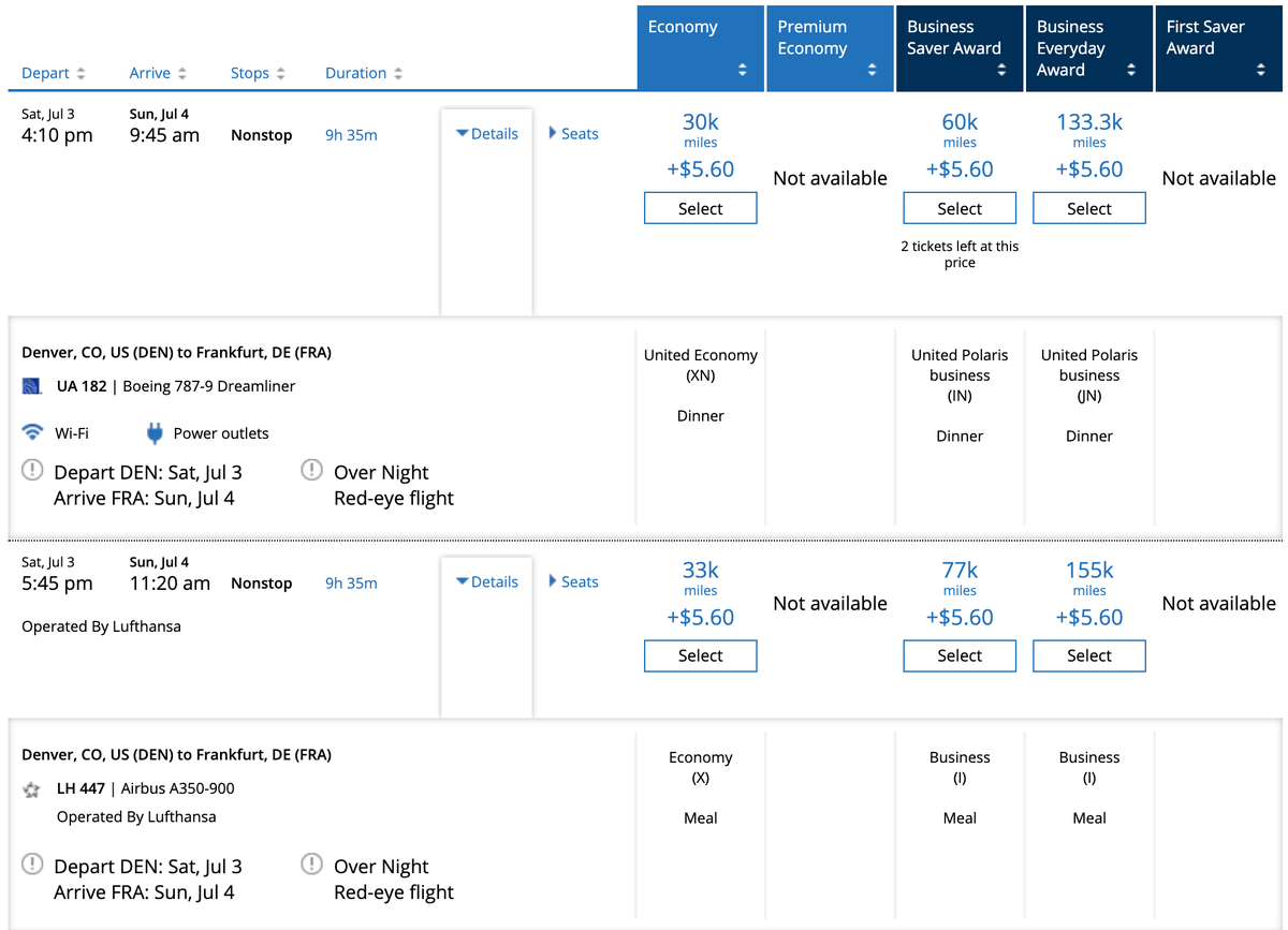Book now: United opens the Europe saver award floodgates - The Points Guy