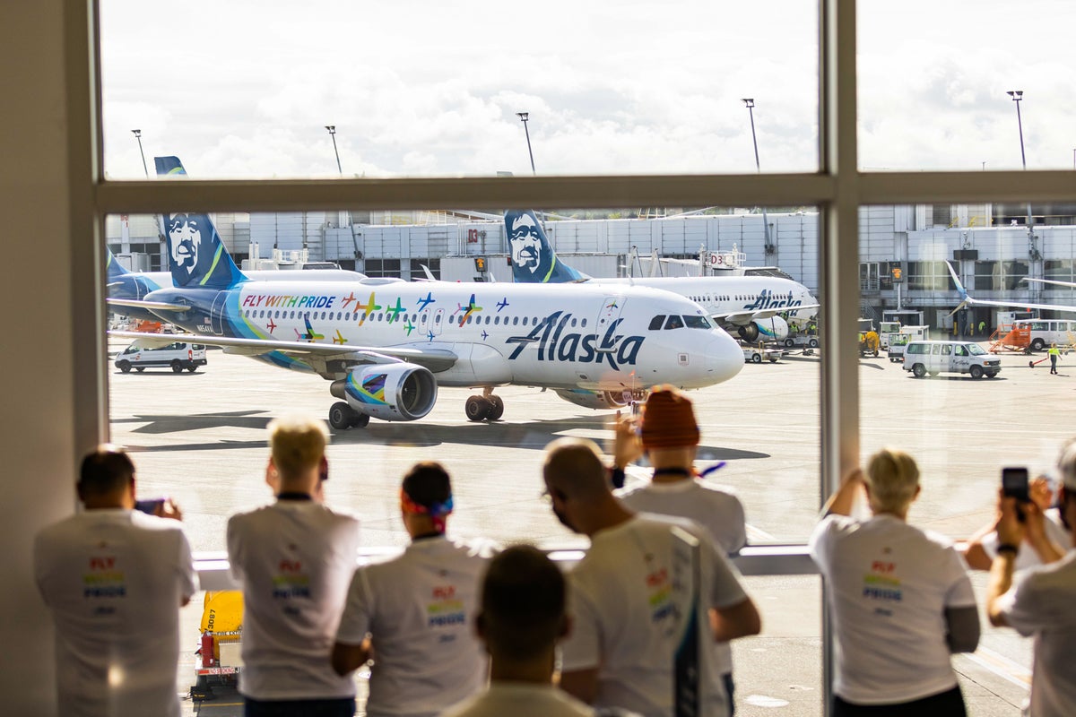 Alaska Airlines shows its Pride with LGBTQIA+ livery - The Points Guy
