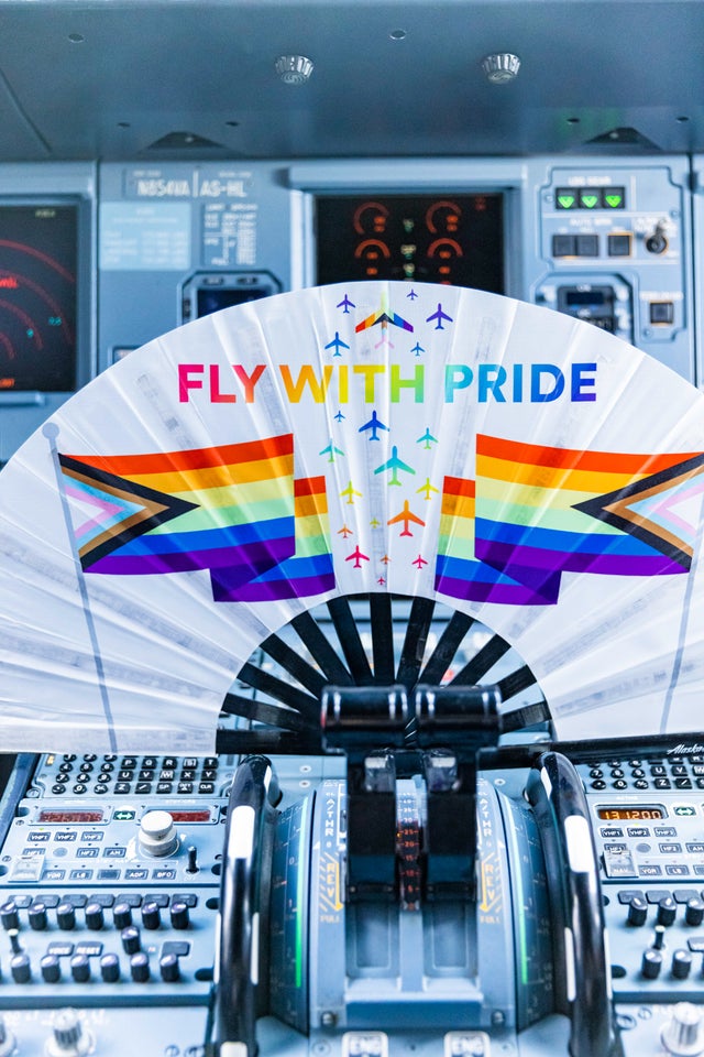 Alaska Airlines shows its Pride with LGBTQIA+ livery - The Points Guy