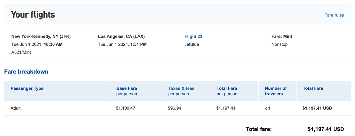 First look: What it was like to fly JetBlue's new Mint business class ...