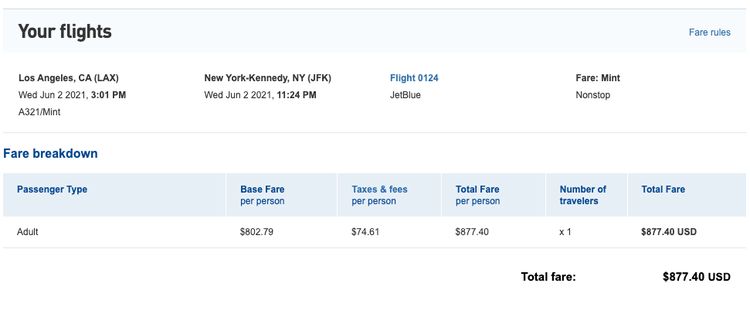 Review: JetBlue's brand-new Mint business-class suite - The Points Guy