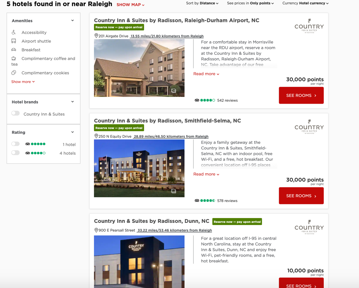 Radisson's loyalty program changes take effect today: Here's what you ...