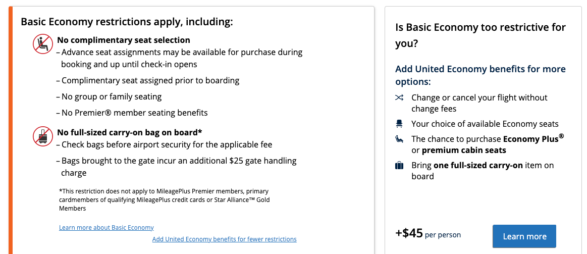 United's basic economy tickets are no longer 'use it or lose it' - The ...