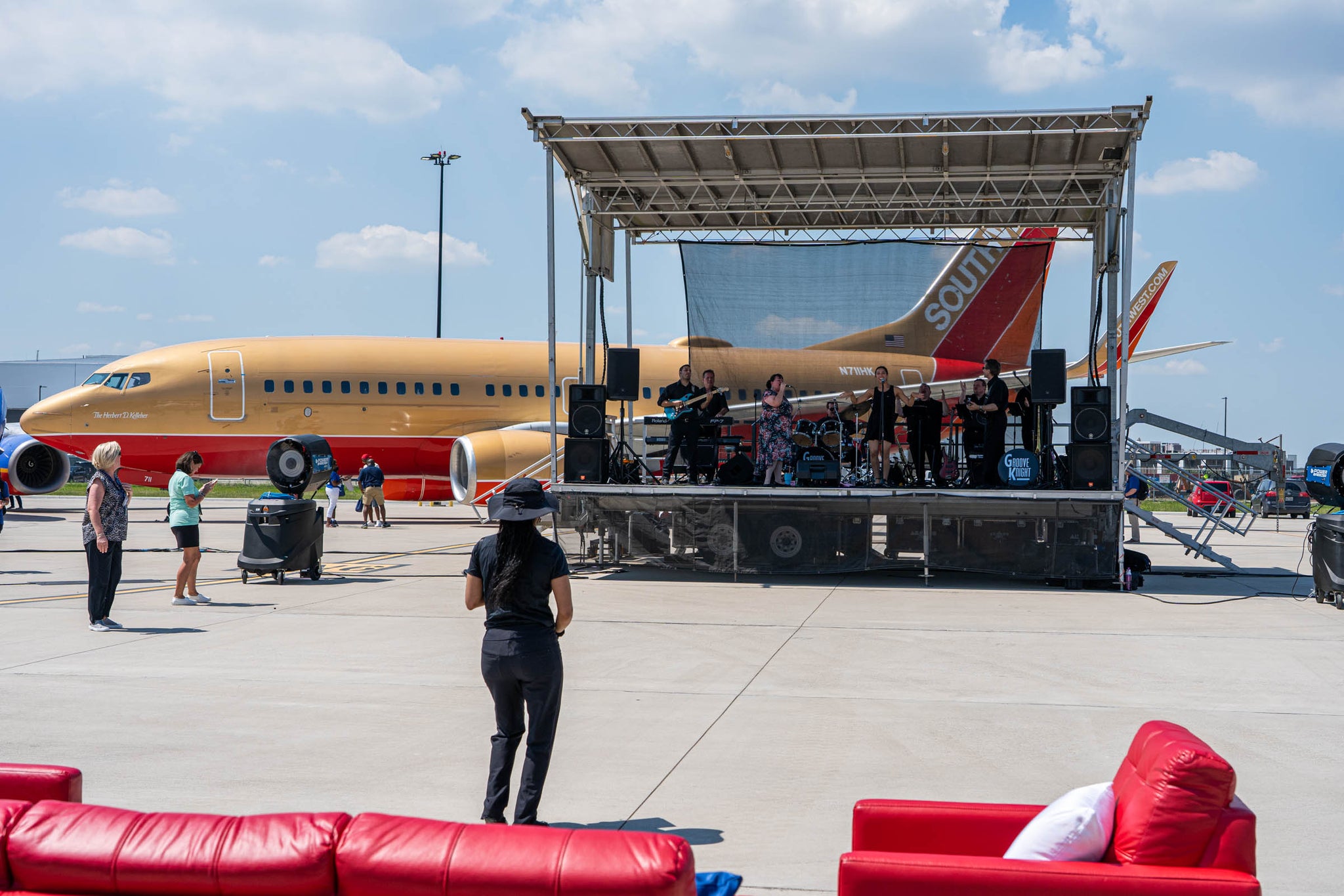 Behind the scenes: Inside Southwest's 50th-anniversary celebration ...
