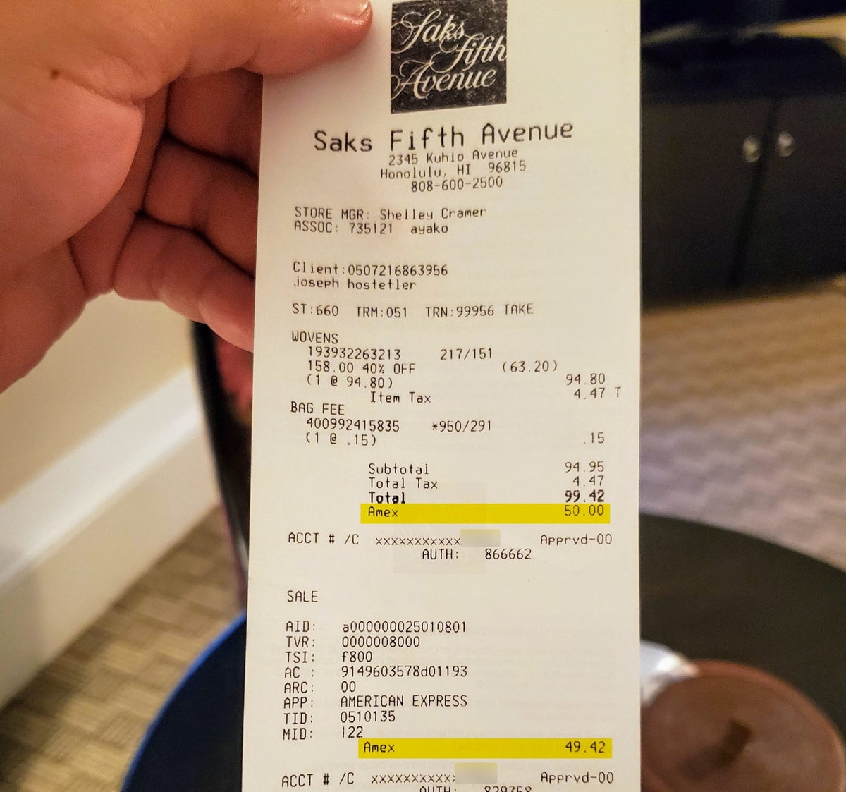 Savvy Saturday: Maximizing the Saks Fifth Avenue credit on the Amex ...