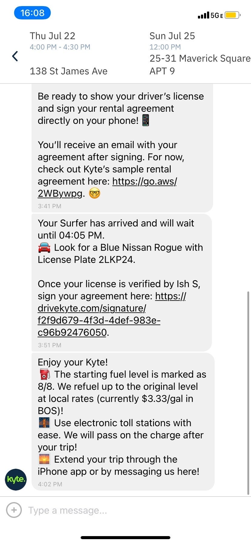 My experience with Kyte, the rental car startup that brings the car to ...