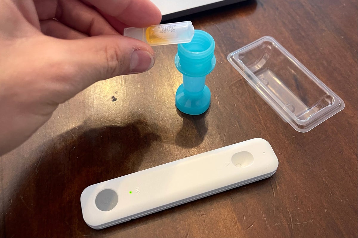 What it's like to use Ellume's $50 home test approved for US travel ...