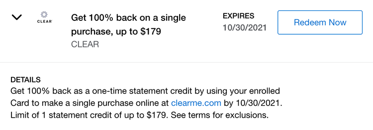 Amex offering complimentary Clear membership for targeted Amex Gold ...