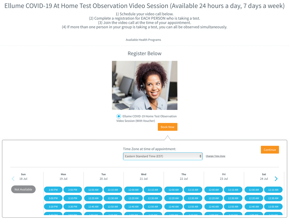 What it's like to use Ellume's $50 home test approved for US travel ...