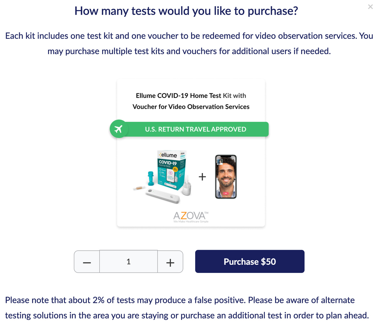 What it's like to use Ellume's $50 home test approved for US travel ...