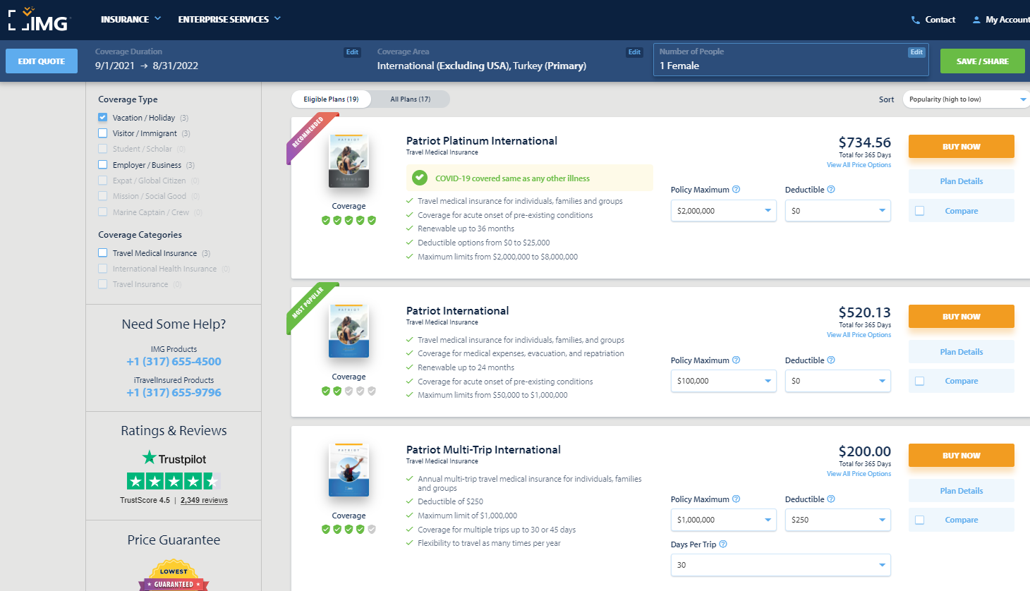 The best travel insurance policies and providers - The Points Guy