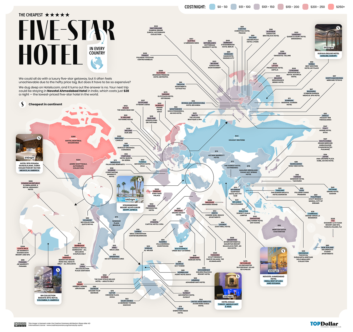 These are the cheapest 5-star hotels in the world - The Points Guy