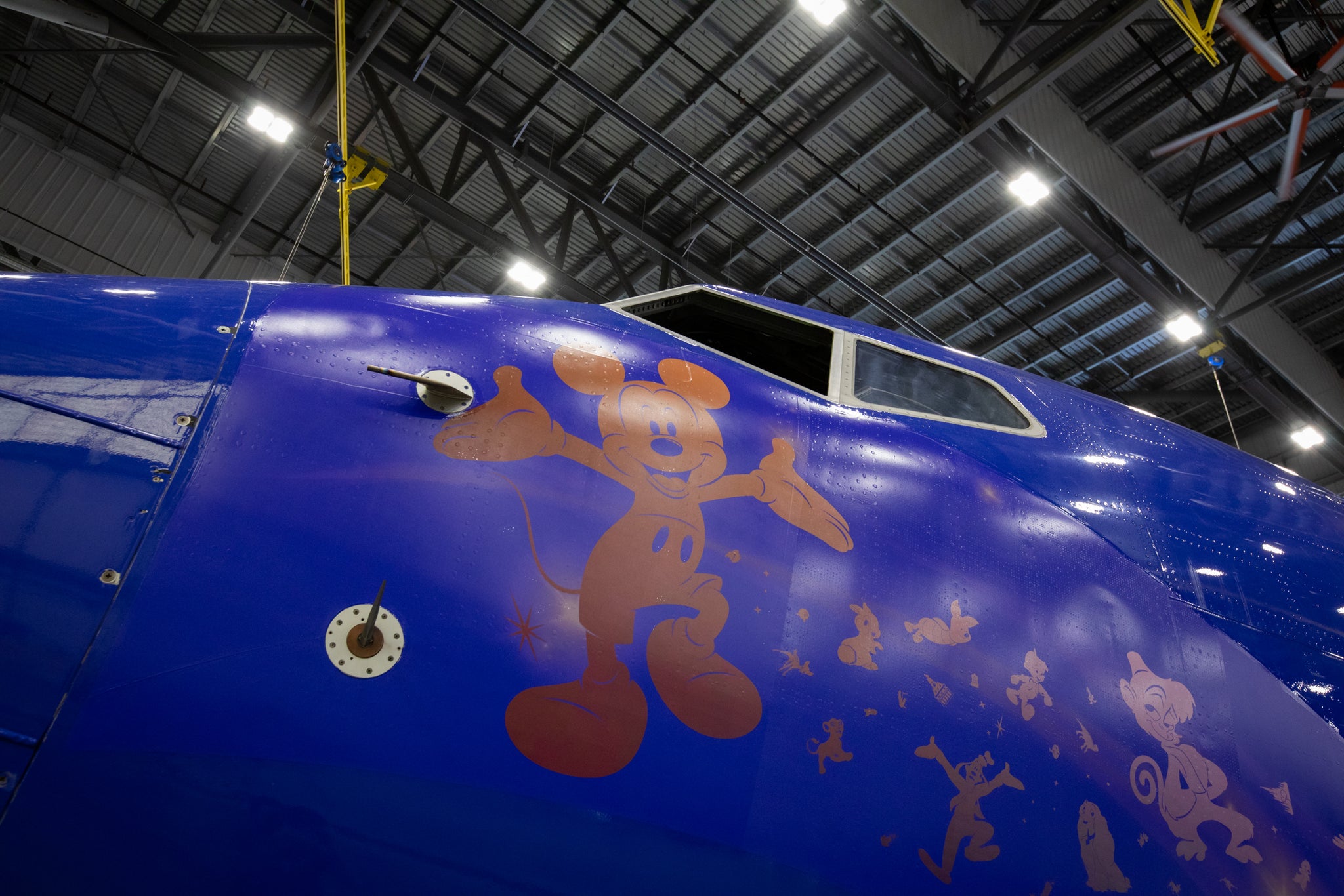 Southwest and Disney unveil new livery celebrating joint 50th ...